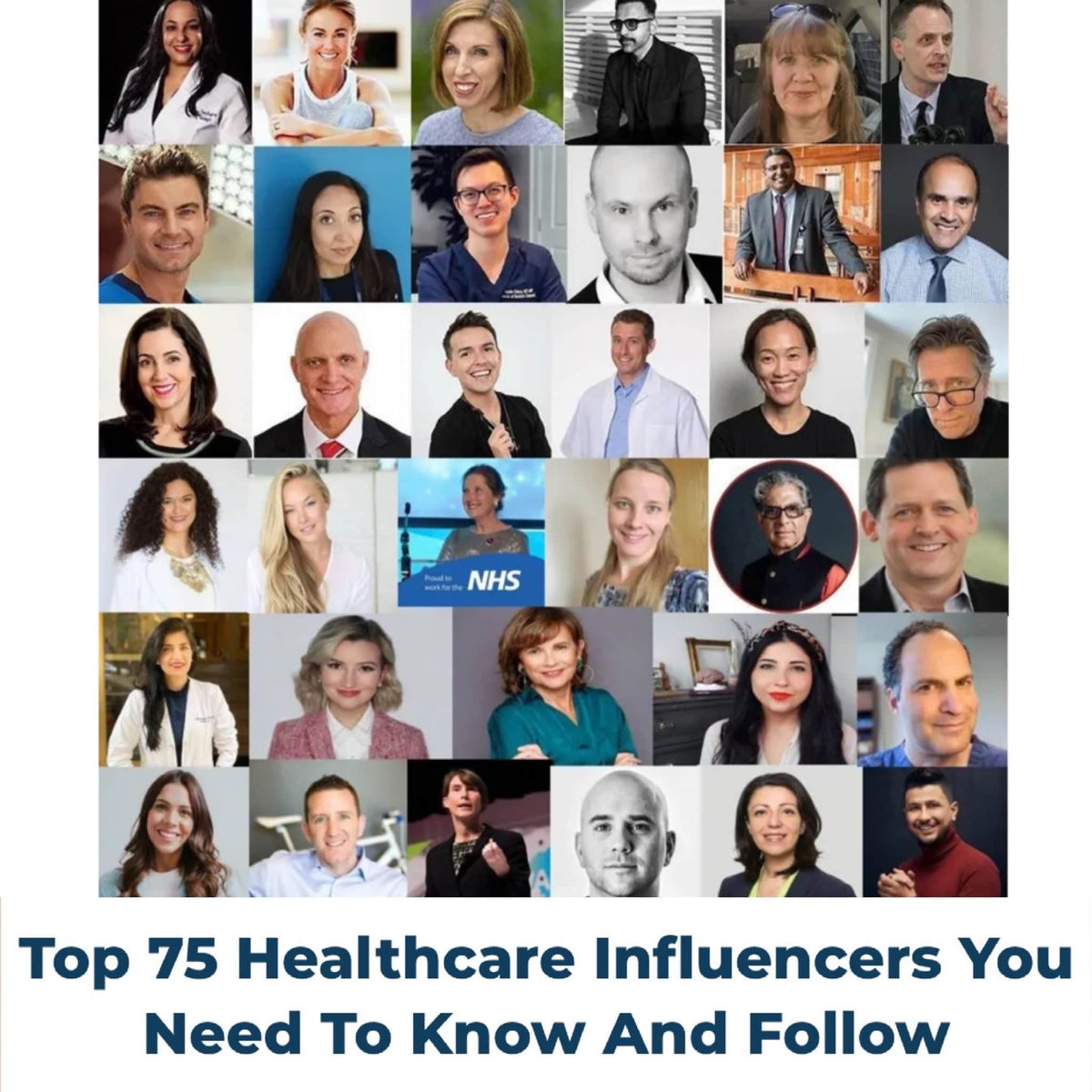 In the Press: Top 75 Healthcare Influencers You Need to Know and Follo ...
